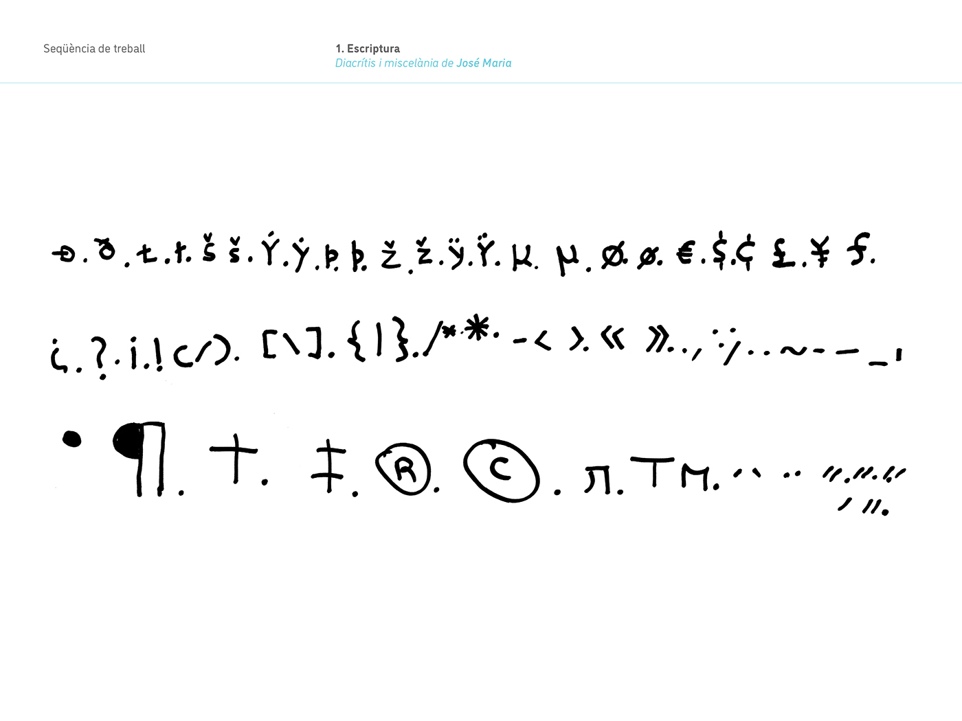 The 'Homeless Fonts' custom type project
